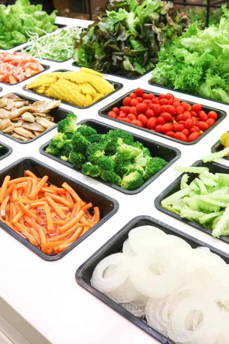 19 Easy Homemade Salad Bar Plans