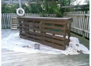 17 Easy Homemade Pallet Bar Plans